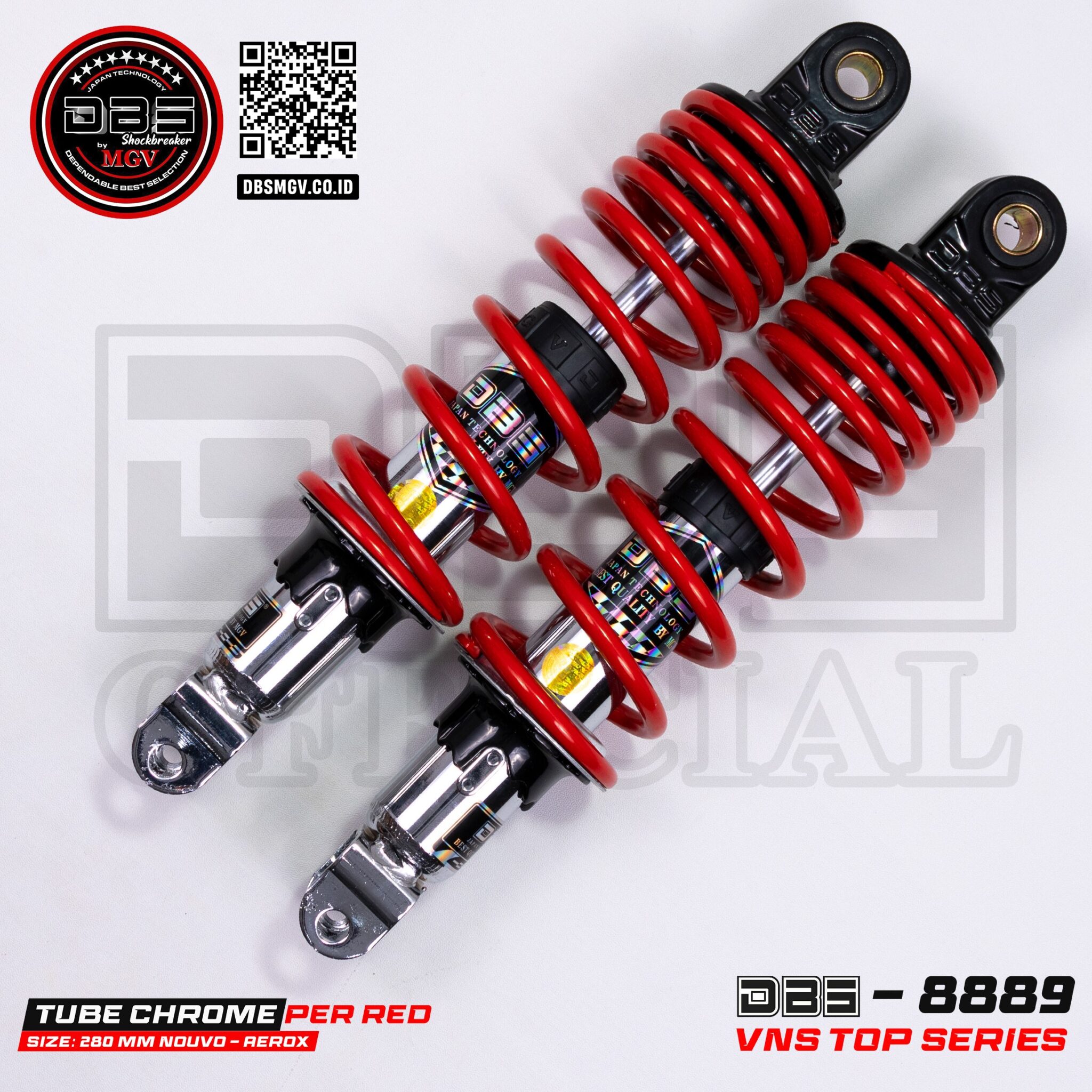 DBS 8889 Top Up Shock Belakang Aerox155 - Nmax New/2020 - Nouvo - Nmax ...