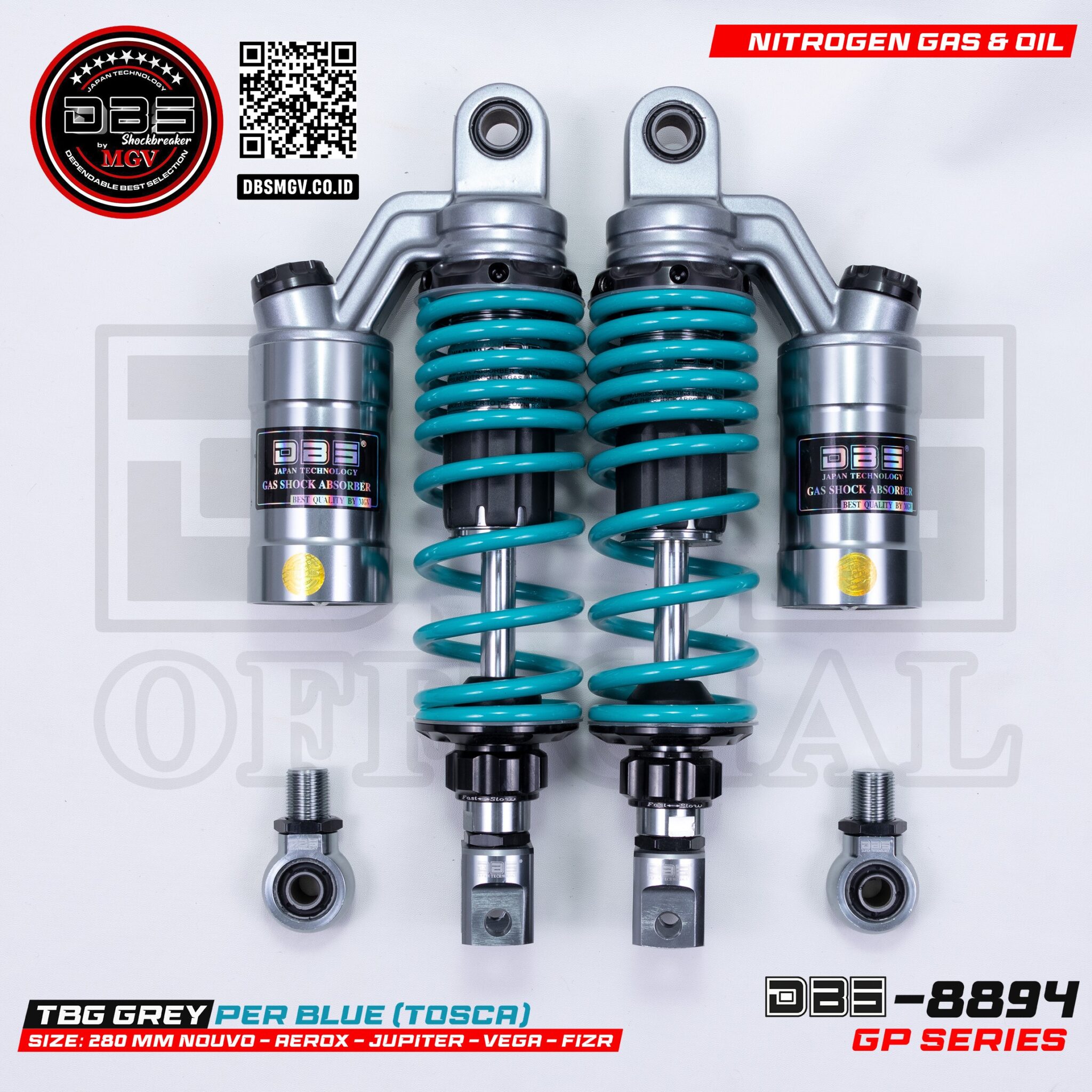 DBS 8894 Gp Series Shock Belakang Nmax Old Pcx150 Aerox155 NmaxNew/2020 ...