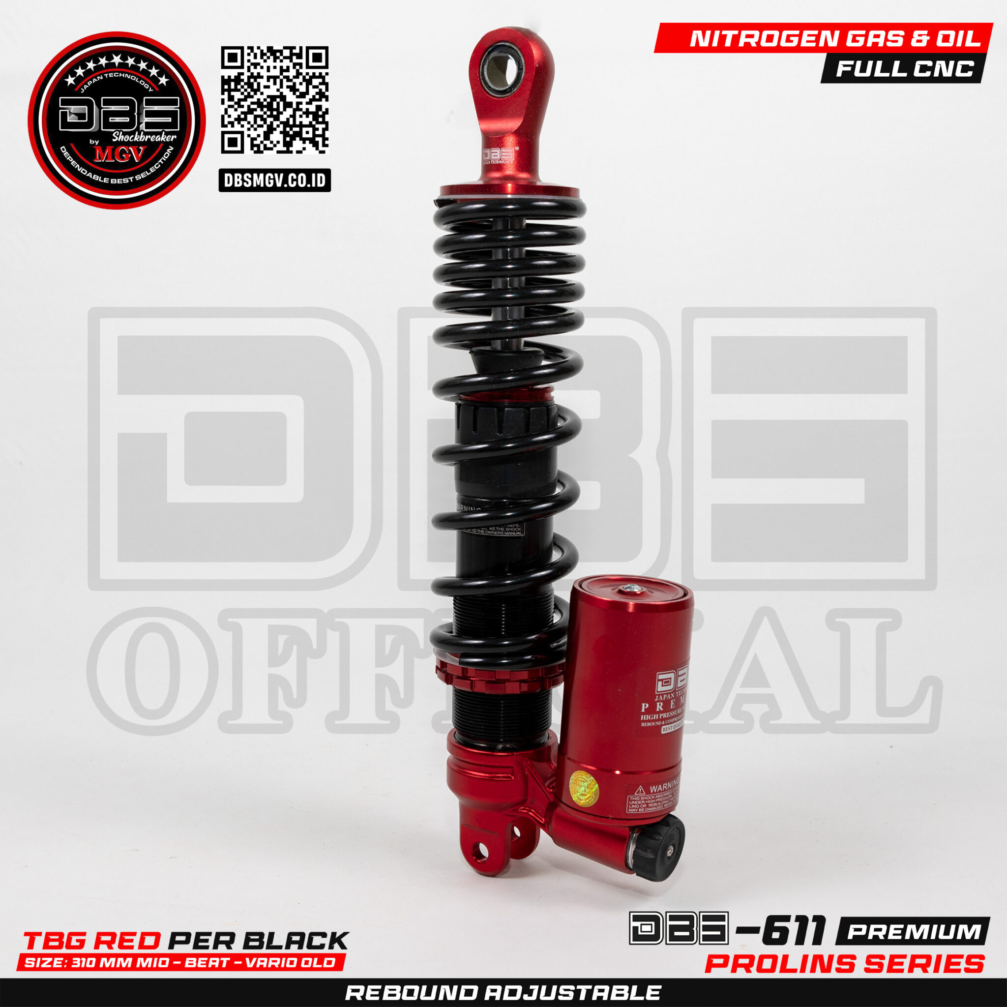 DBS 611 PROLINS SERIES GENIO BEAT VARIO SCOOPY MIO J GT M3 FINO XEON SOUL GT125 FAZZIO XRIDE ...