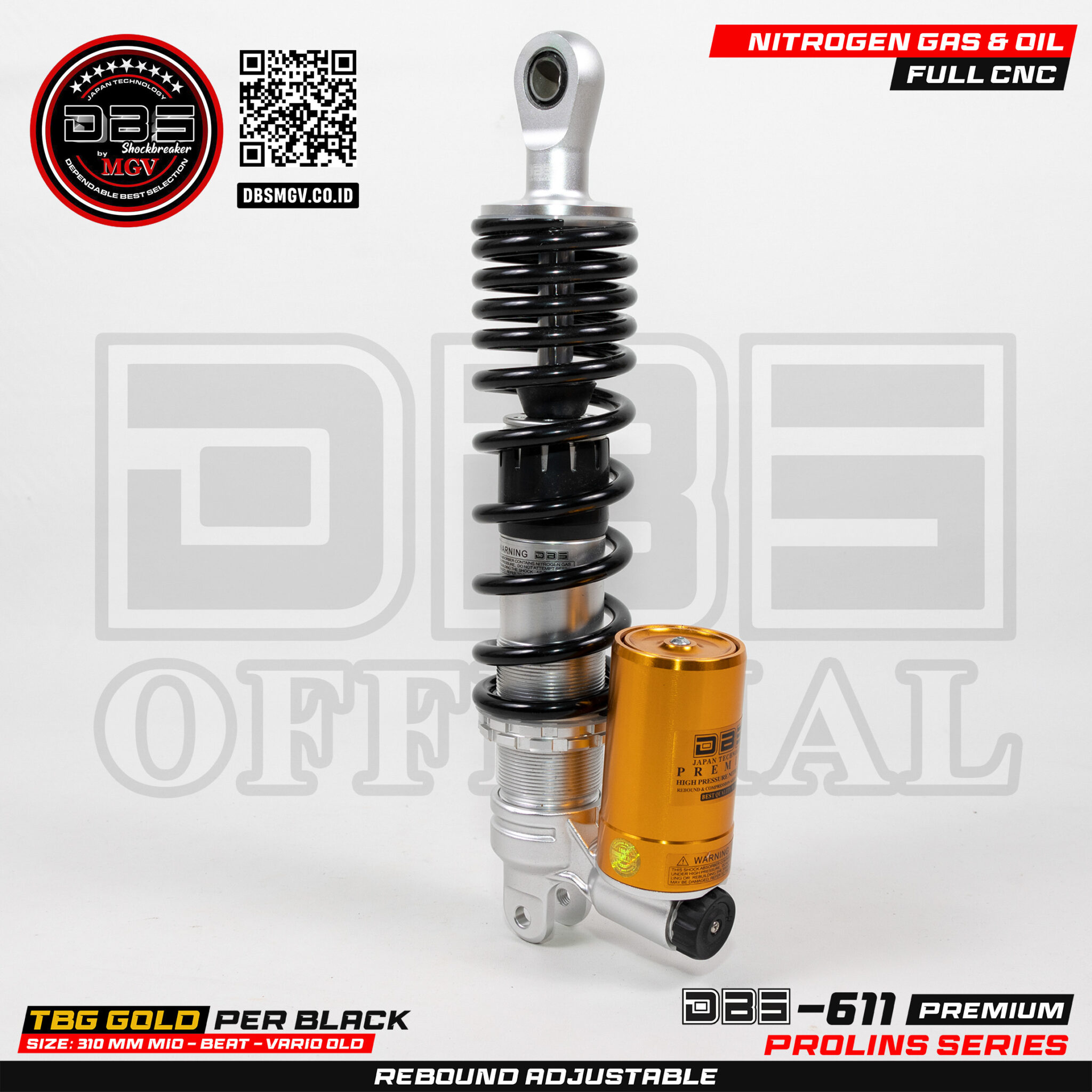 DBS 611 PROLINS SERIES GENIO BEAT VARIO SCOOPY MIO J GT M3 FINO XEON ...
