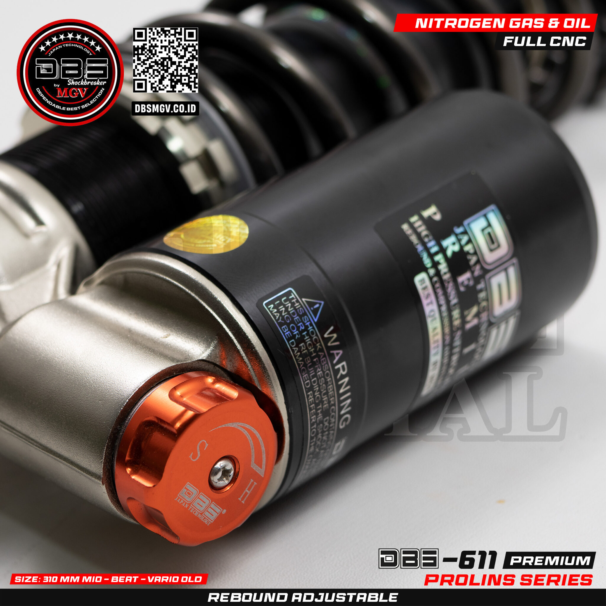 DBS 611 PROLINS SERIES GENIO BEAT VARIO SCOOPY MIO J GT M3 FINO XEON ...