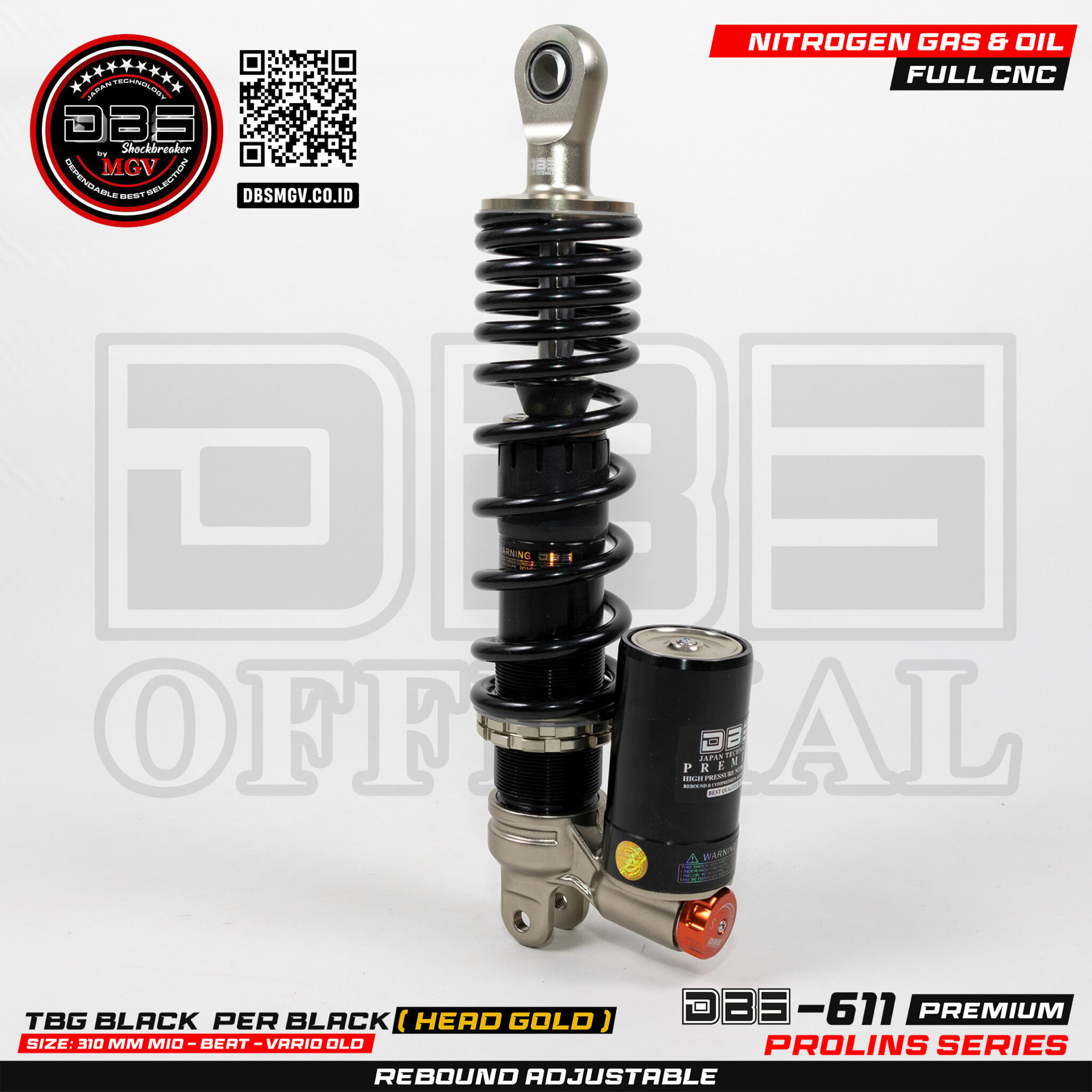 DBS 611 PROLINS SERIES GENIO BEAT VARIO SCOOPY MIO J GT M3 FINO XEON ...