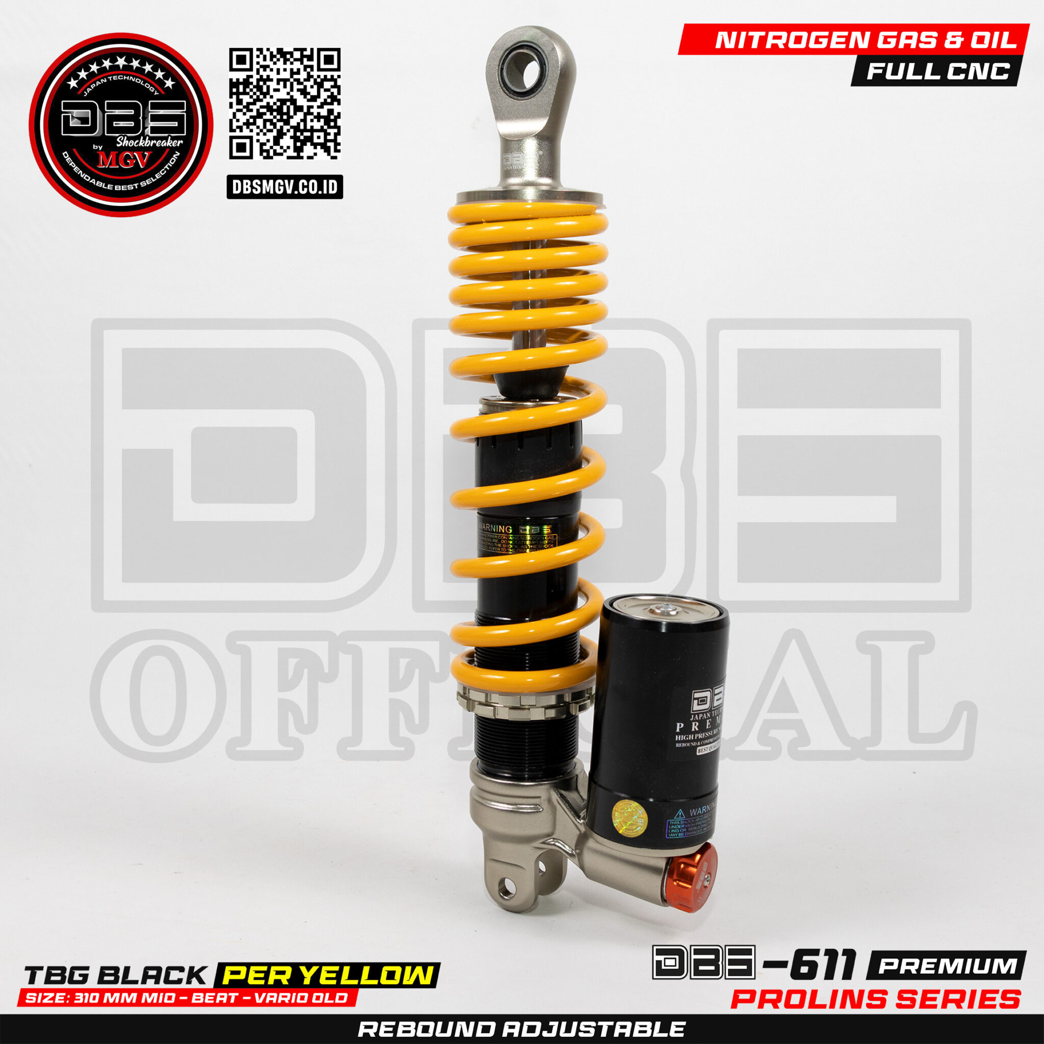 DBS 611 PROLINS SERIES GENIO BEAT VARIO SCOOPY MIO J GT M3 FINO XEON ...