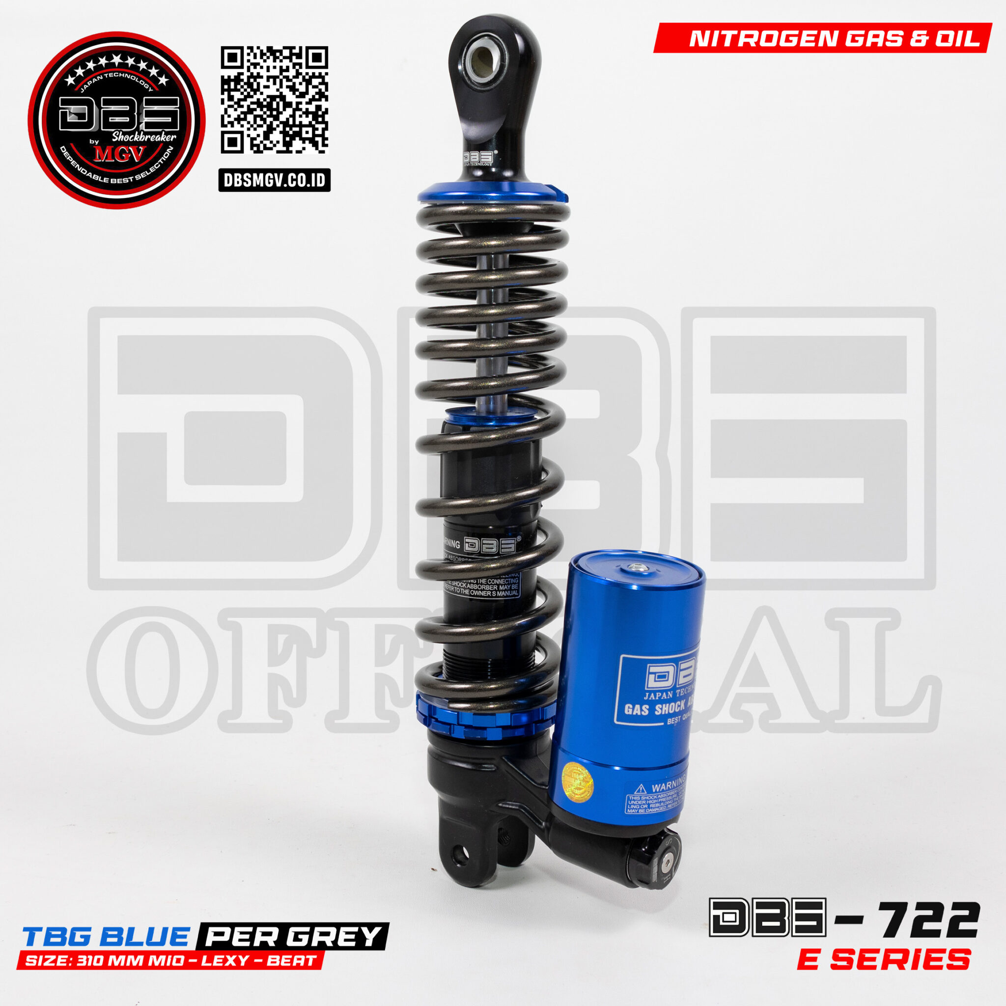 DBS 722 E SERIES GENIO BEAT VARIO SCOOPY MIO J GT M3 FINO XEON SOUL ...