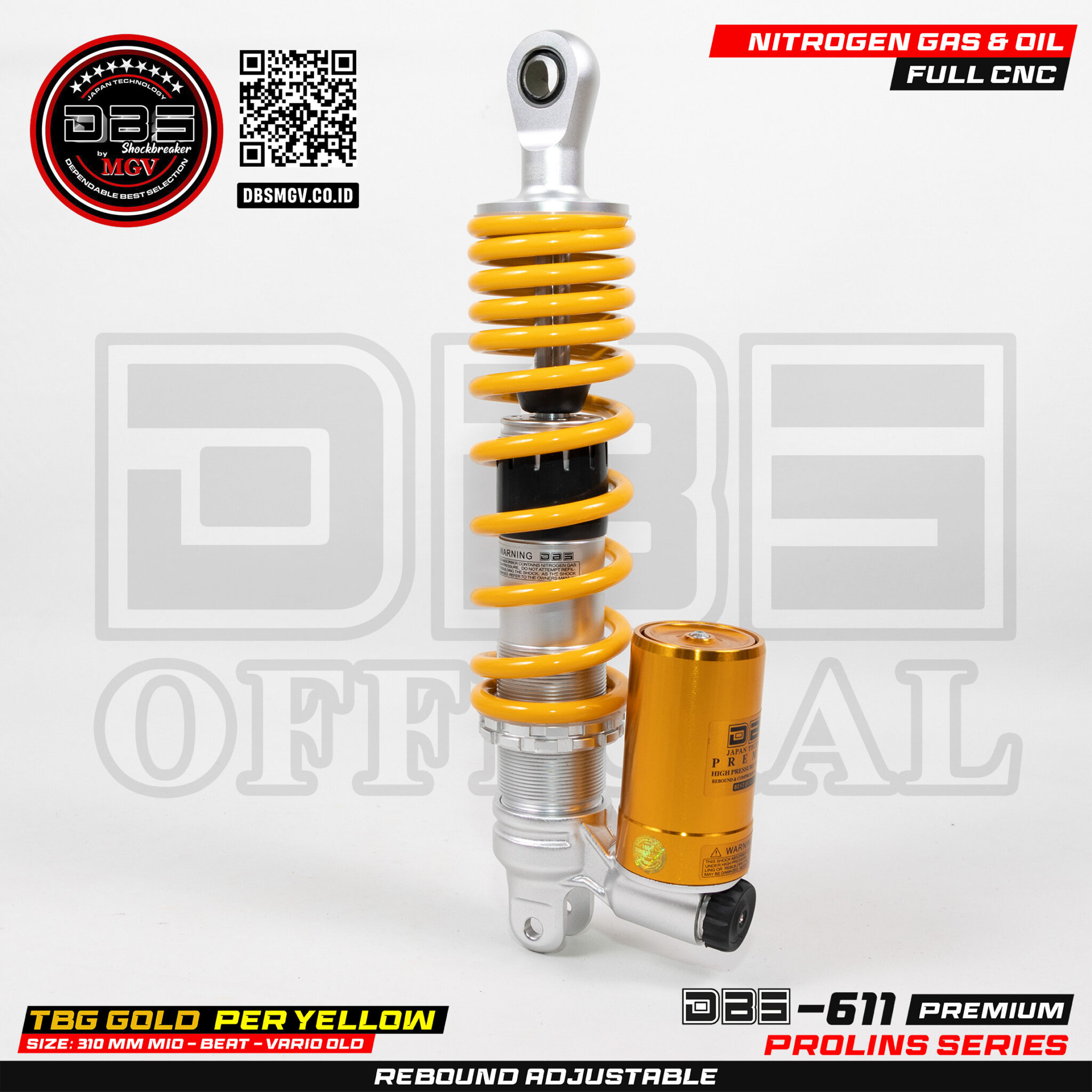 DBS 611 PROLINS SERIES GENIO BEAT VARIO SCOOPY MIO J GT M3 FINO XEON ...