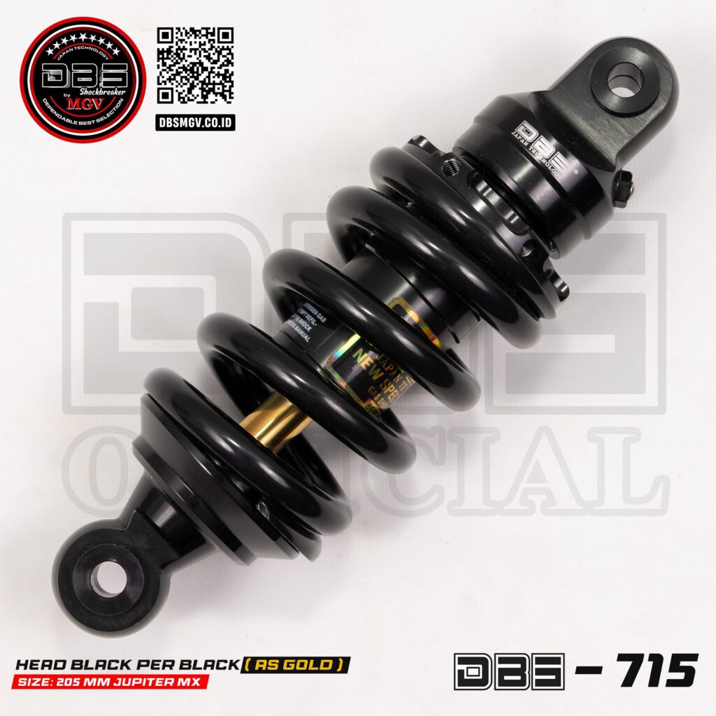 DBS 715 Mono Shock YAMAHA JUPITER MX 205MM - DBS by MGV | Racing Suspension