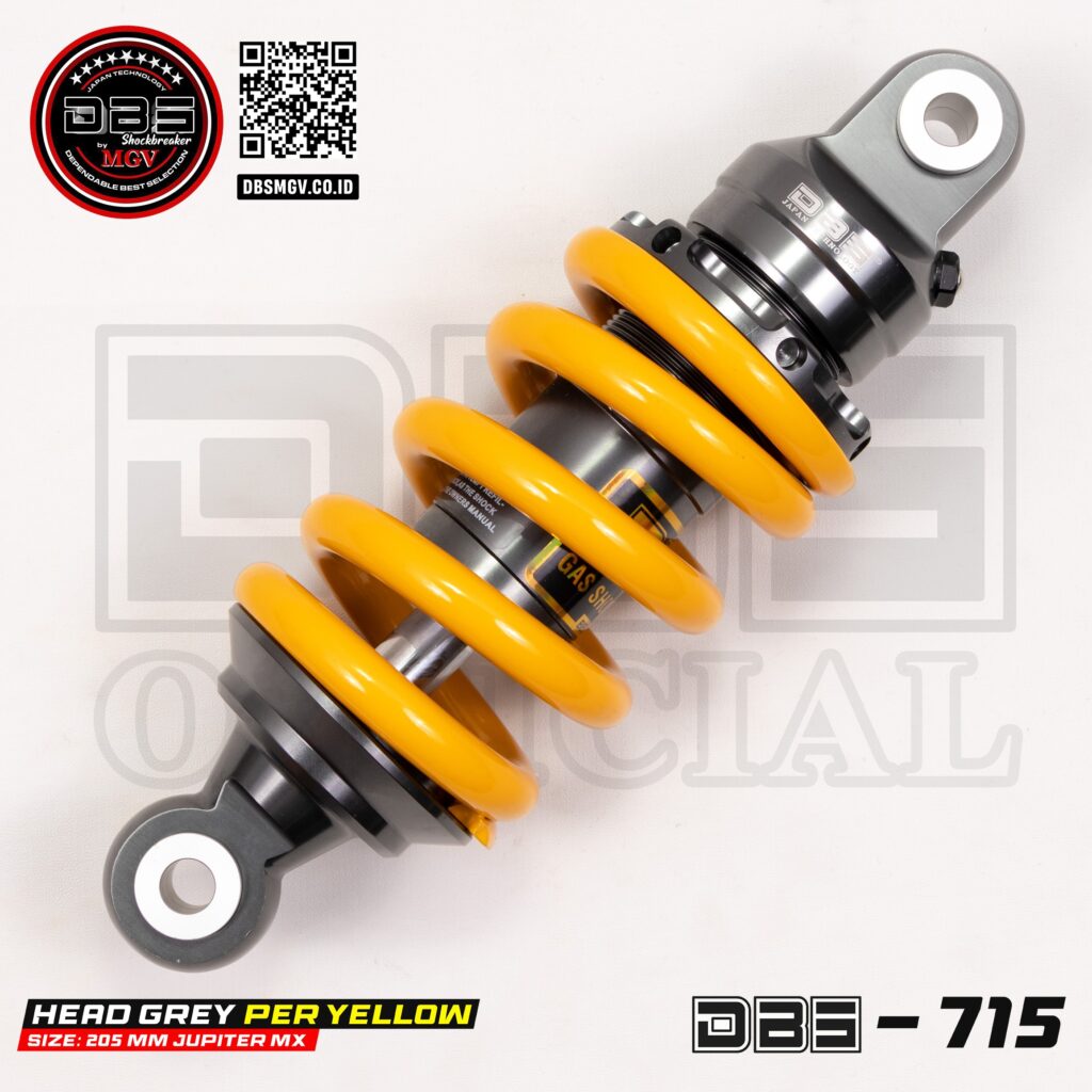 DBS 715 Mono Shock YAMAHA JUPITER MX 205MM - DBS by MGV | Racing Suspension