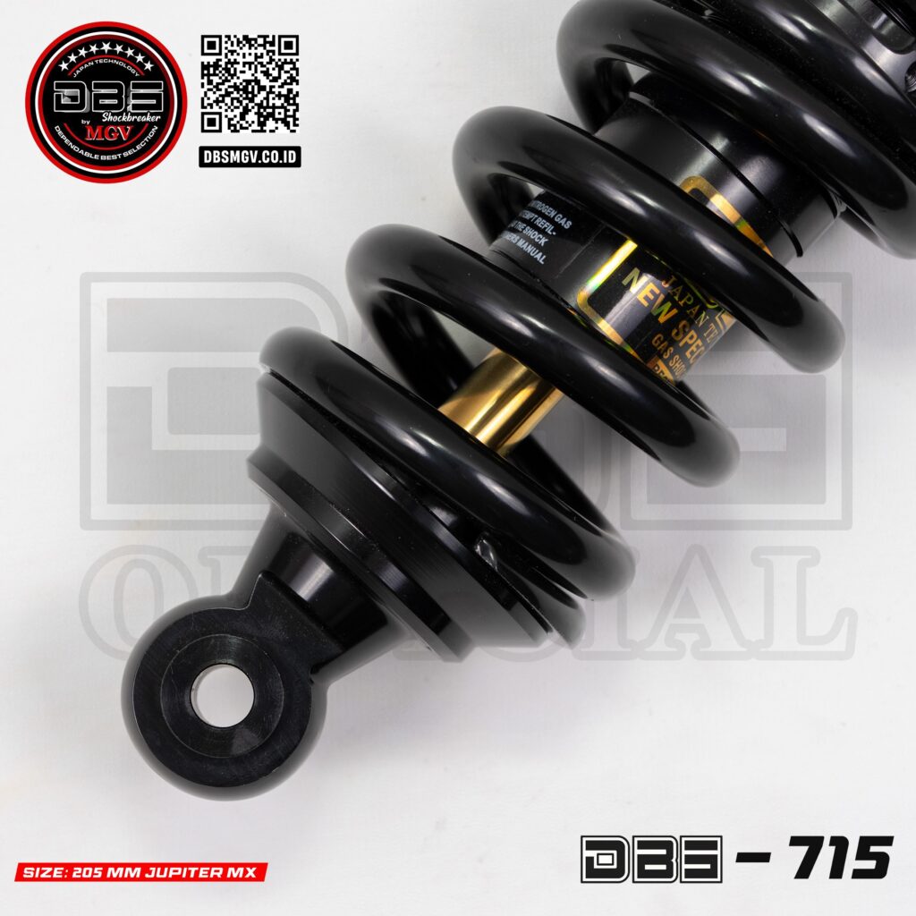 DBS 715 Mono Shock YAMAHA JUPITER MX 205MM - DBS by MGV | Racing Suspension