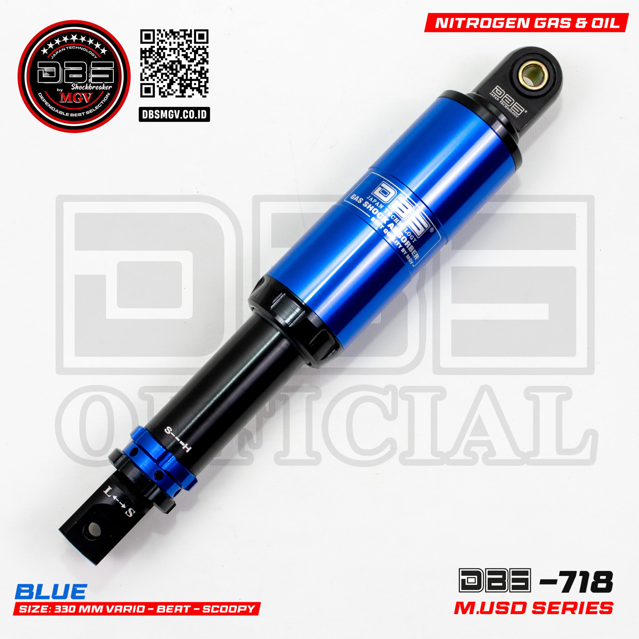 DBS 718 USD SERIES Vario 125 Vario 150 Vario 160 X Ride 330MM - DBS by MGV | Racing Suspension
