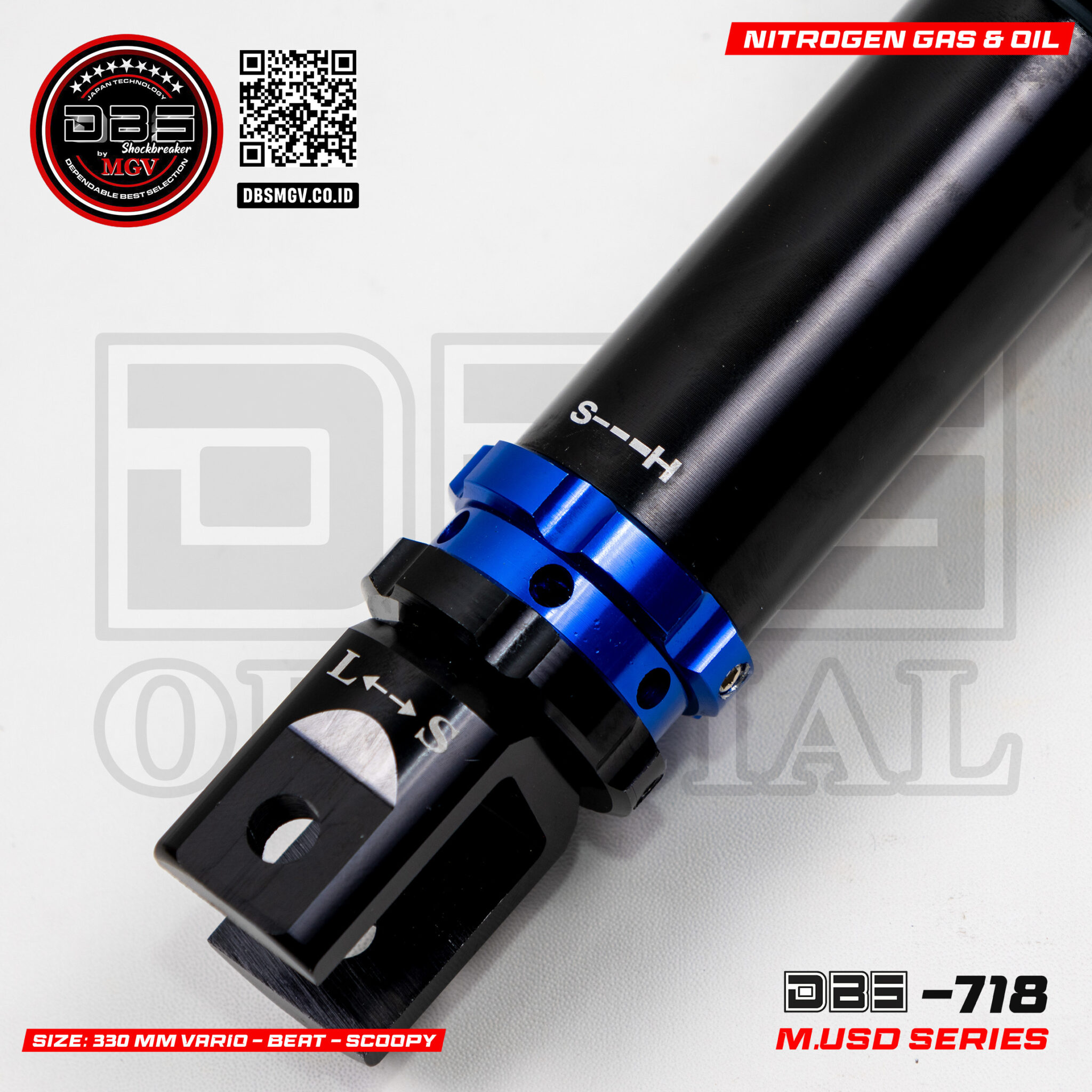 DBS 718 USD SERIES Vario 125 Vario 150 Vario 160 X Ride 330MM - DBS by MGV | Racing Suspension