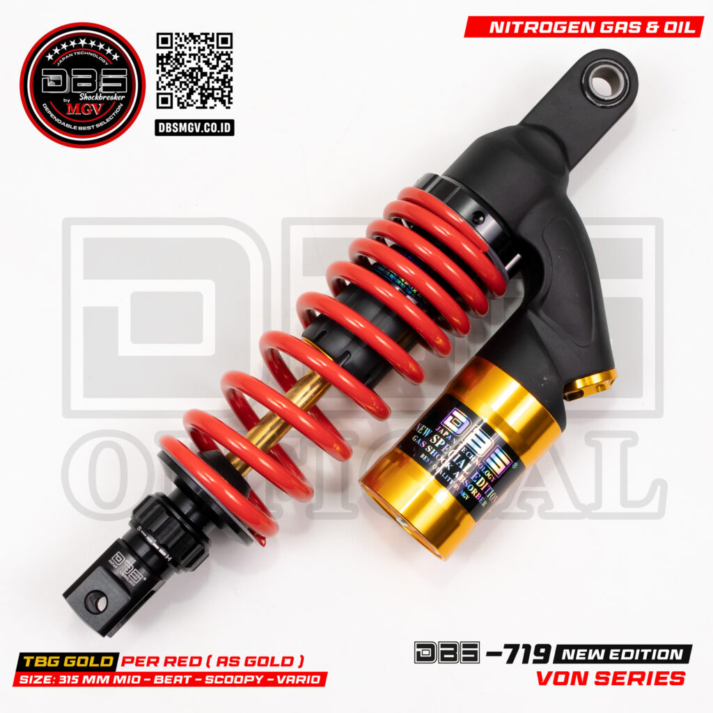 DBS 719 VON SERIES GENIO BEAT VARIO SCOOPY MIO J GT M3 FINO XEON SOUL GT125 FAZZIO XRIDE LEXI ...