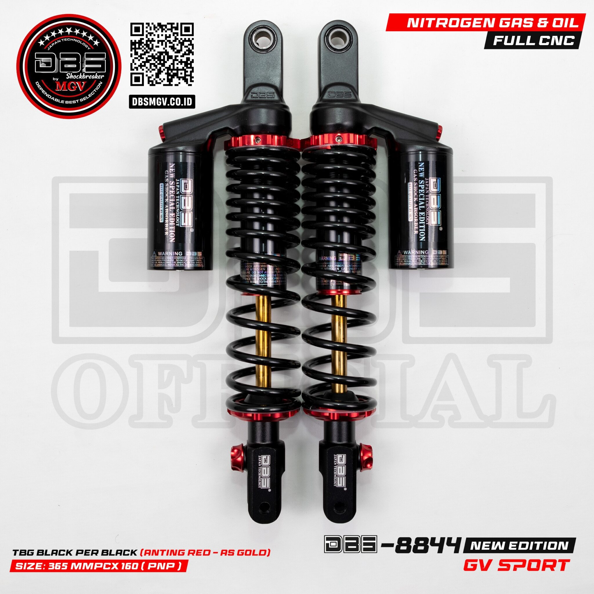 DBS 8844 GV SPORT NEW SPECIAL EDITION HONDA PCX 160 PCX 150 ADV 150 ...