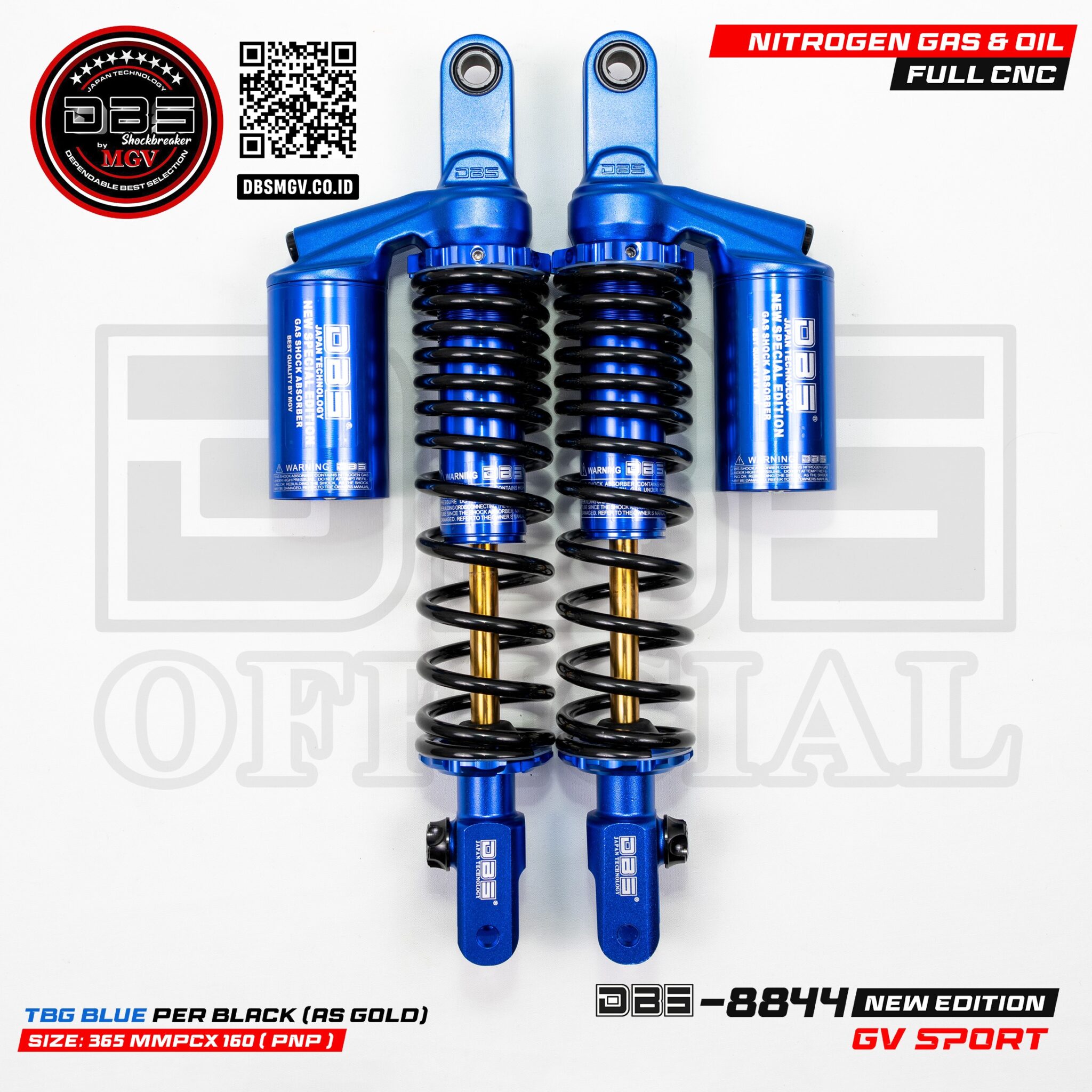 DBS 8844 GV SPORT NEW SPECIAL EDITION HONDA PCX 160 PCX 150 ADV 150 ...