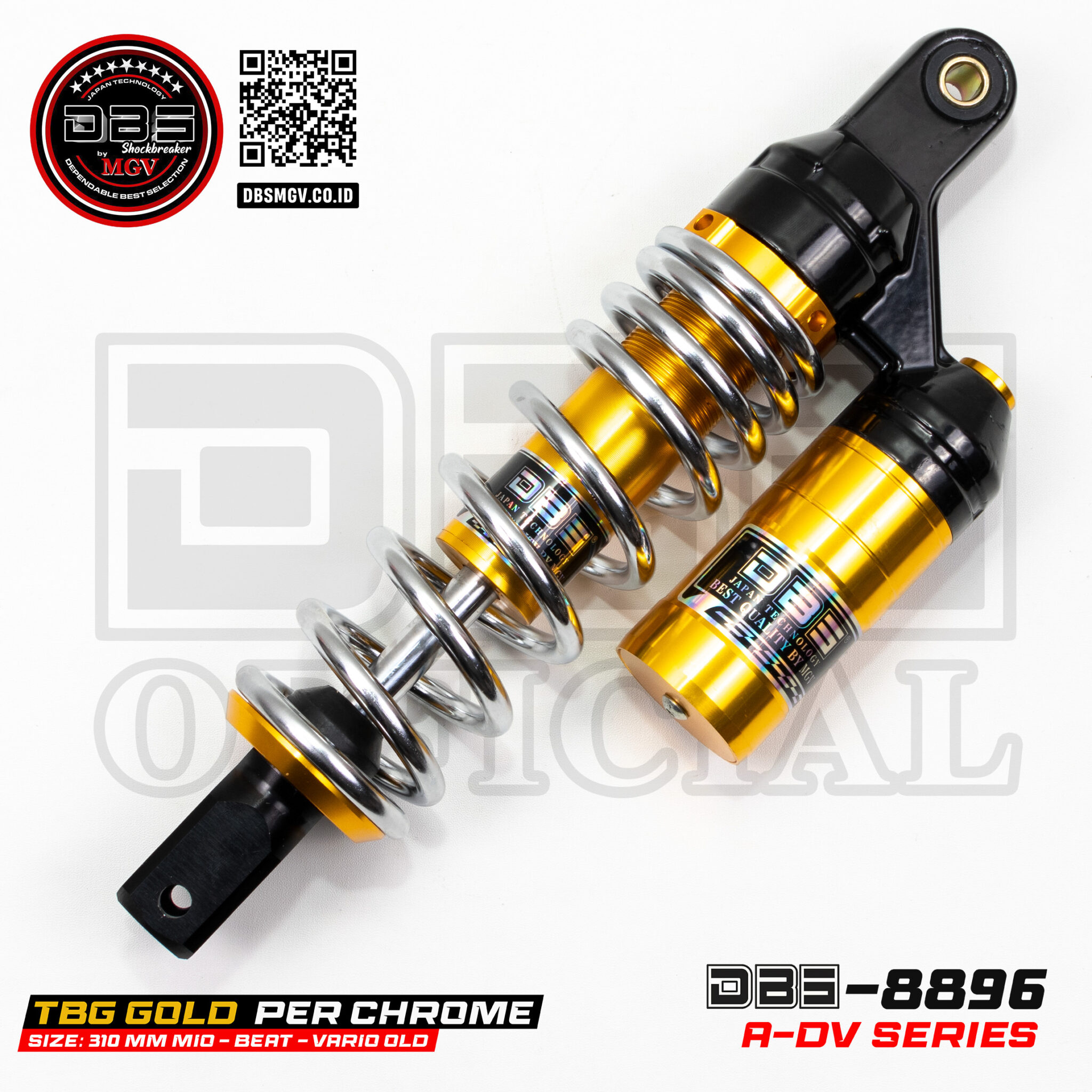 DBS 8896 ADV SERIES GENIO BEAT VARIO SCOOPY MIO J GT M3 FINO XEON SOUL ...